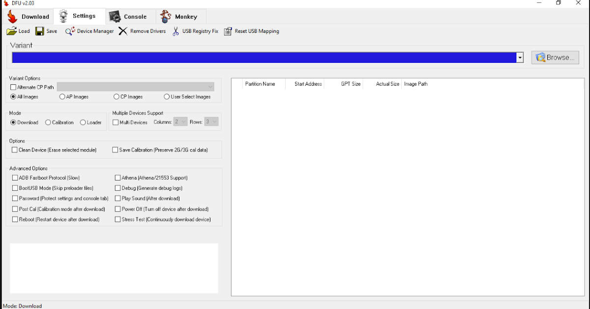 DFU Flash Tool New Free Download
