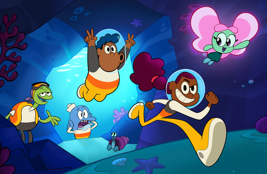 NickALive!: Nickelodeon UK Dives Into Guru Studio's 'Big Blue'