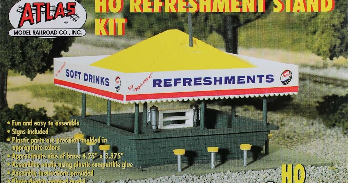 Bahnbauten H0/TT/N: Refreshment Stand Kit