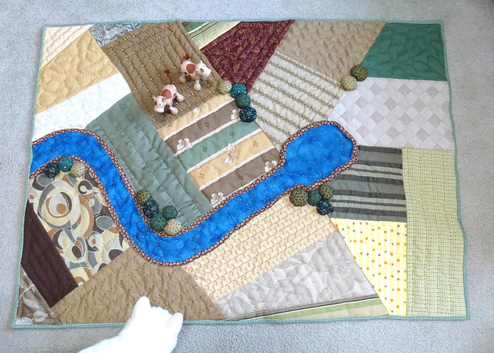 Leslie's Art and Sew: Farm Play Mat