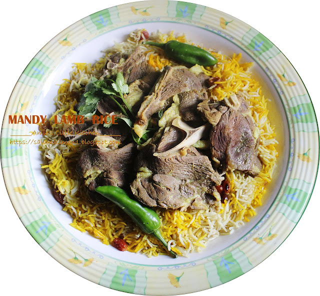 Nasi Arab : Mandy Lamb Rice - Amie's Little Kitchen