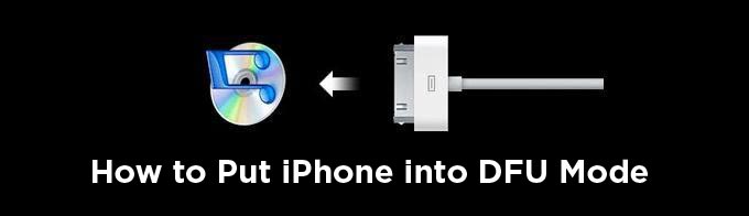 How to put iPhone 5 and 4S in DFU MODE ~ Apple
