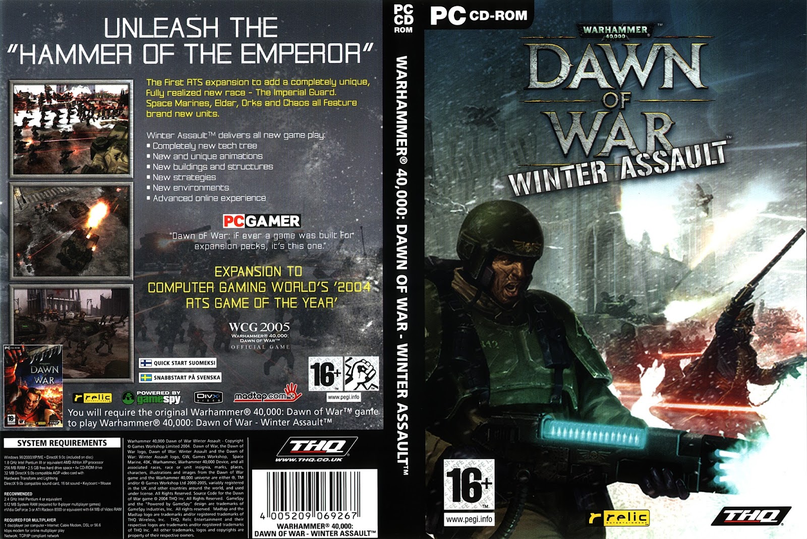 Tudo Capas Br2: Warhammer 40,000 Dawn of War – Winter Assault - Capa PC ...