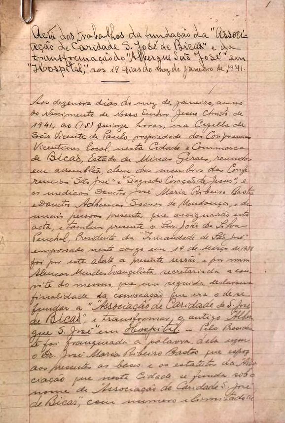 Família Dousseau: Arquivo de Documentos Antigos