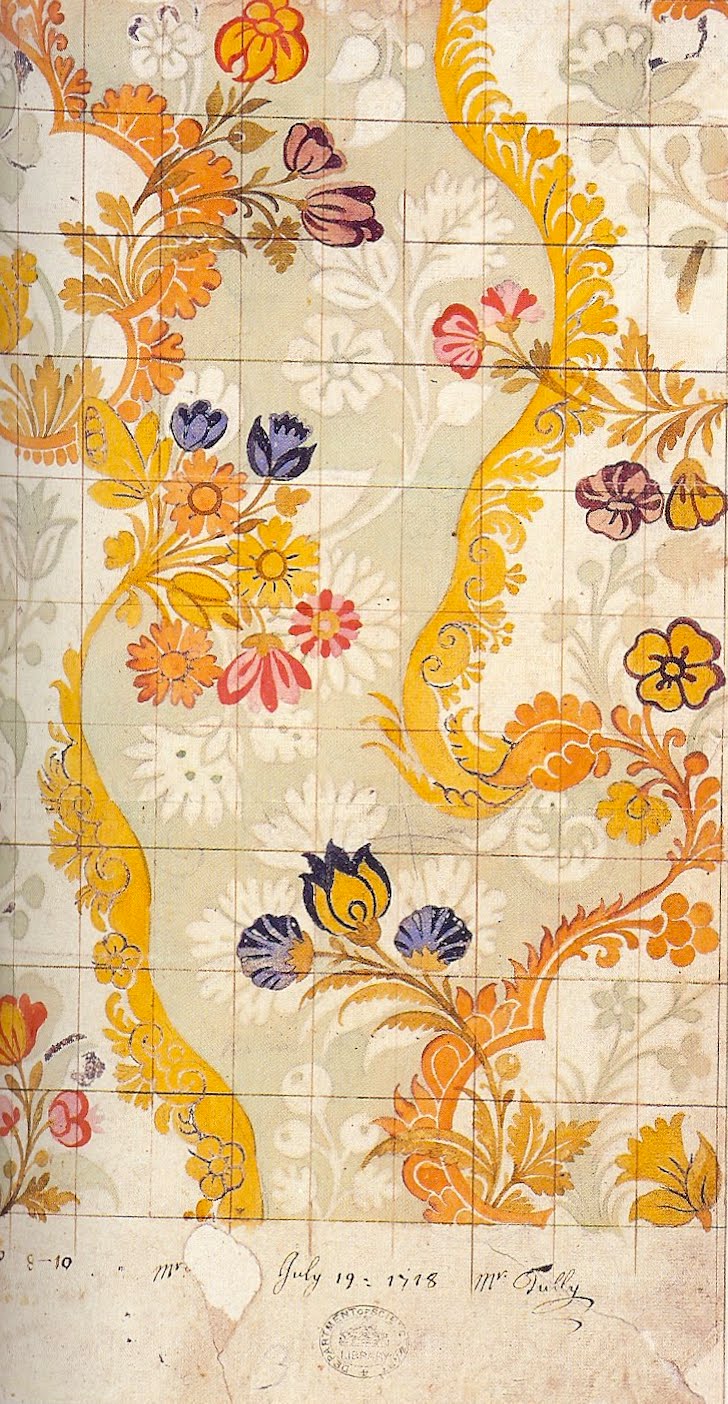 Art Quill Studio: Silk Designs of the 18th Century [1]ArtClothMarie ...