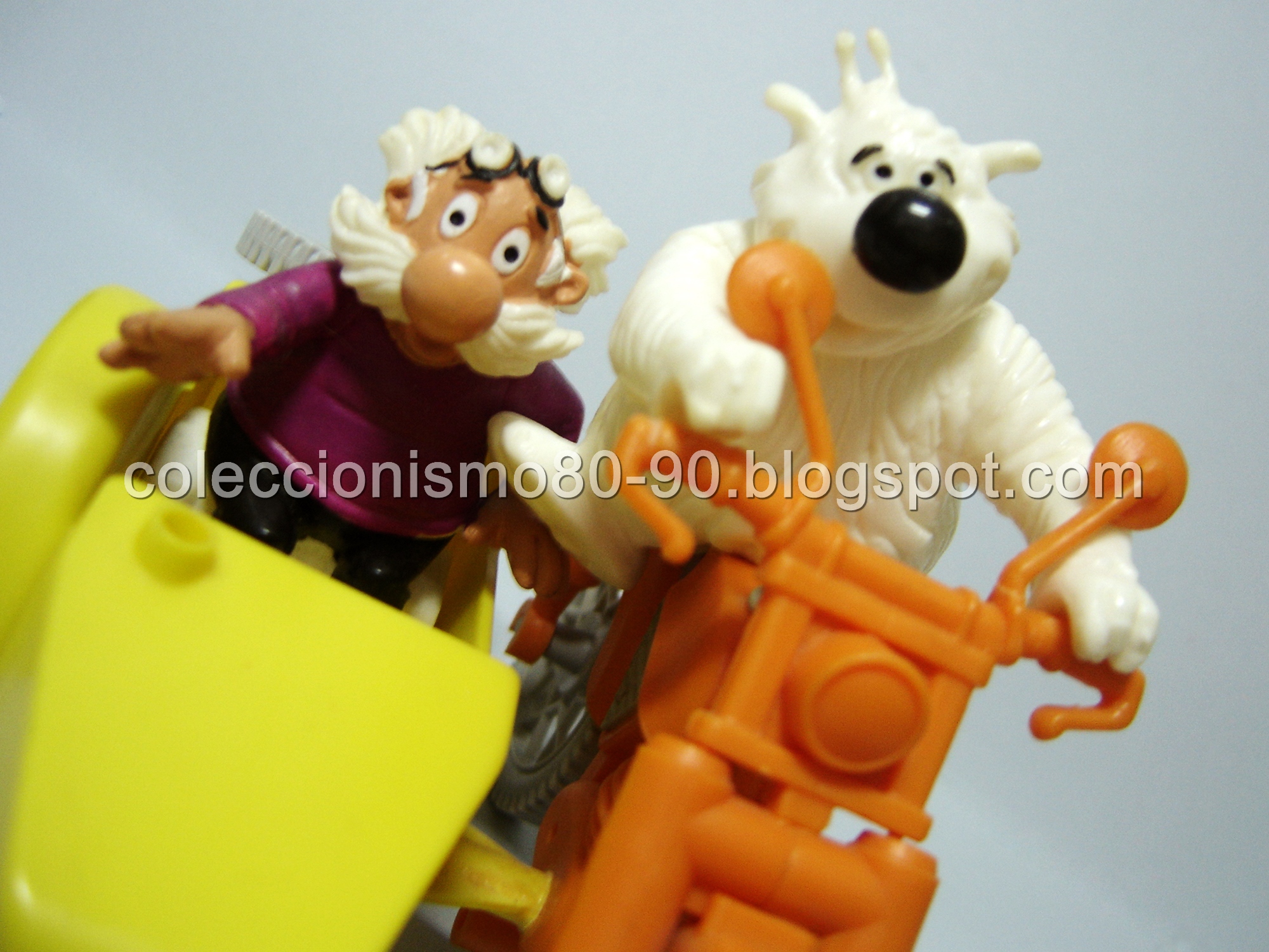Coleccionismo 80-90: CUBITUS Y SÉMAPHORE EN SIDECAR: FIGURAS DE PVC ...