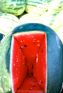 Food from all over the World: Triangular Watermelon
