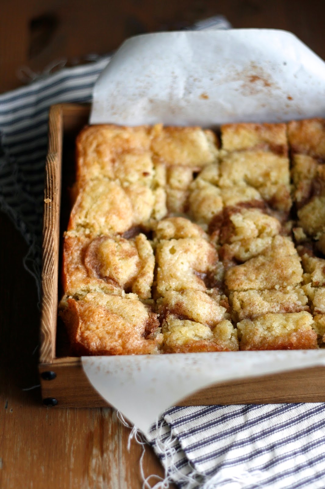 Indigo Scones: Gooey Cinnamon Squares