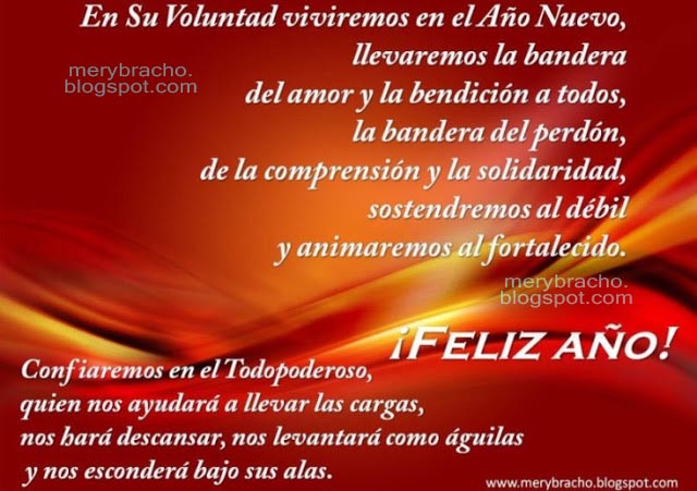 Feliz Año Nuevo 2024, Lindas Frases Cristianas para el Año Nuevo | Entre Poemas Cristianos ...