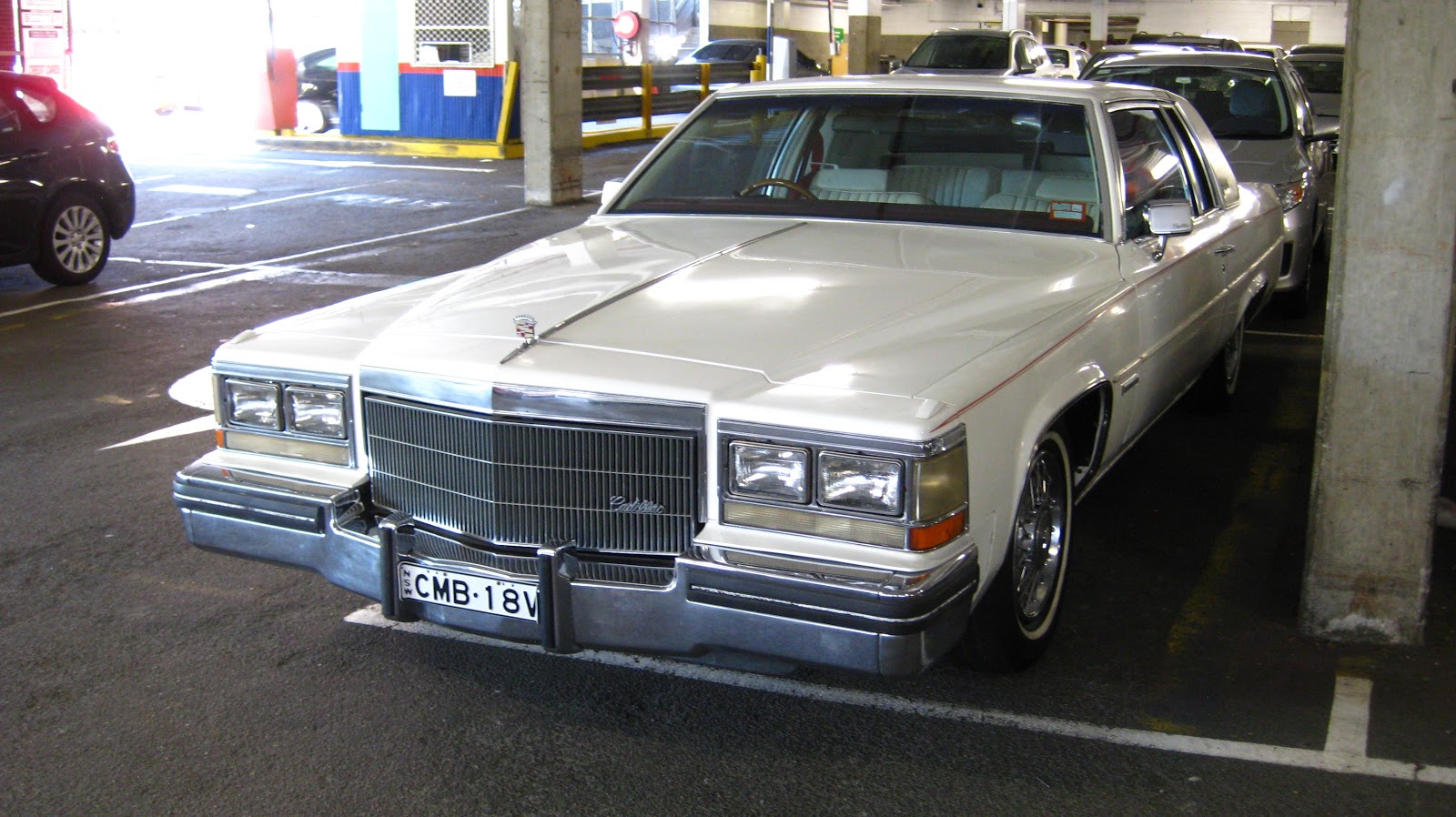 Aussie Old Parked Cars: 1983 Cadillac Coupe deVille HT 4100