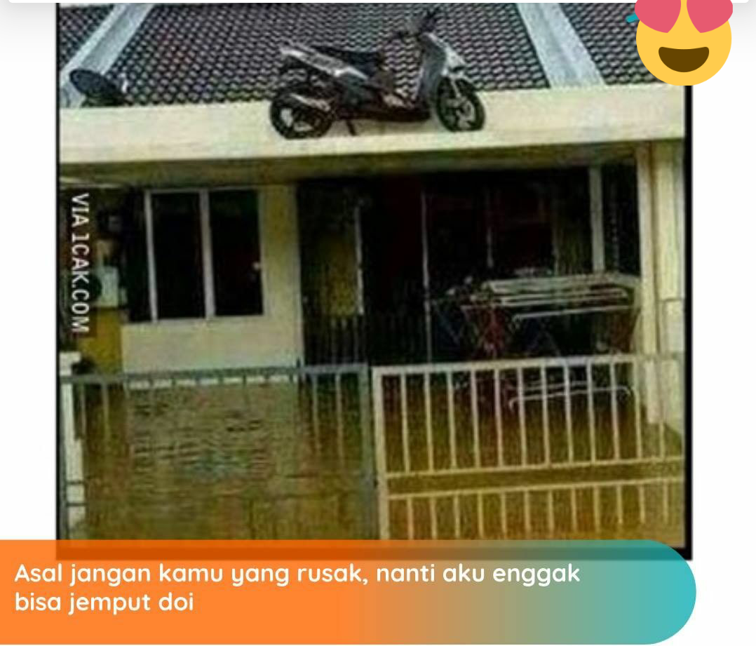 8 meme banjir, prihatin tapi dijamin kocak bikin ngakak