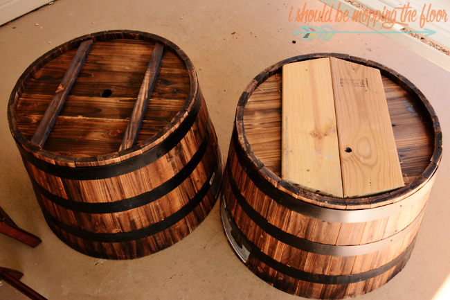 DIY Sturdy Planted Posts | i should be mopping the floor DIY Sturdy Planted Posts | i should be mopping the floor