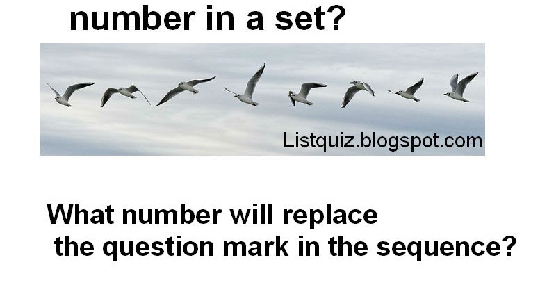 Brain teasers and puzzles: Find the next number in the sequence