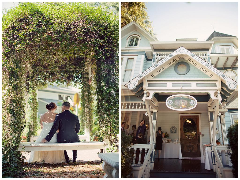 postcards and pretties: {real wedding} michelle + colby's victorian ...