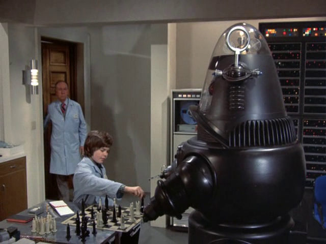 Realm Of Retro : Robby The Robot in COLUMBO "Mind Over Mayhem"