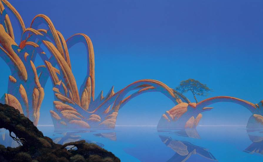 3D Art Painting: The art of Roger Dean