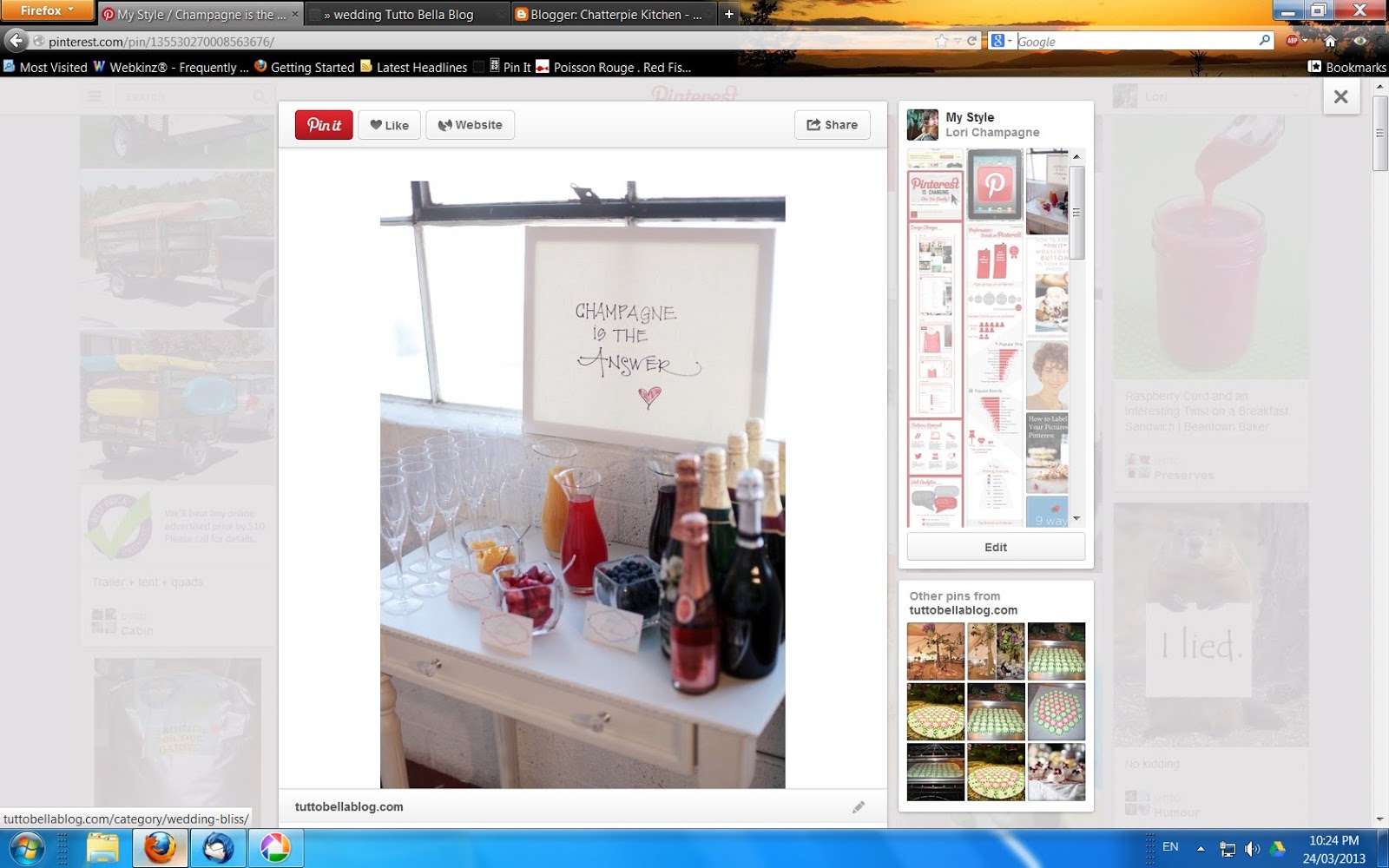 So much to love about Pinterest!