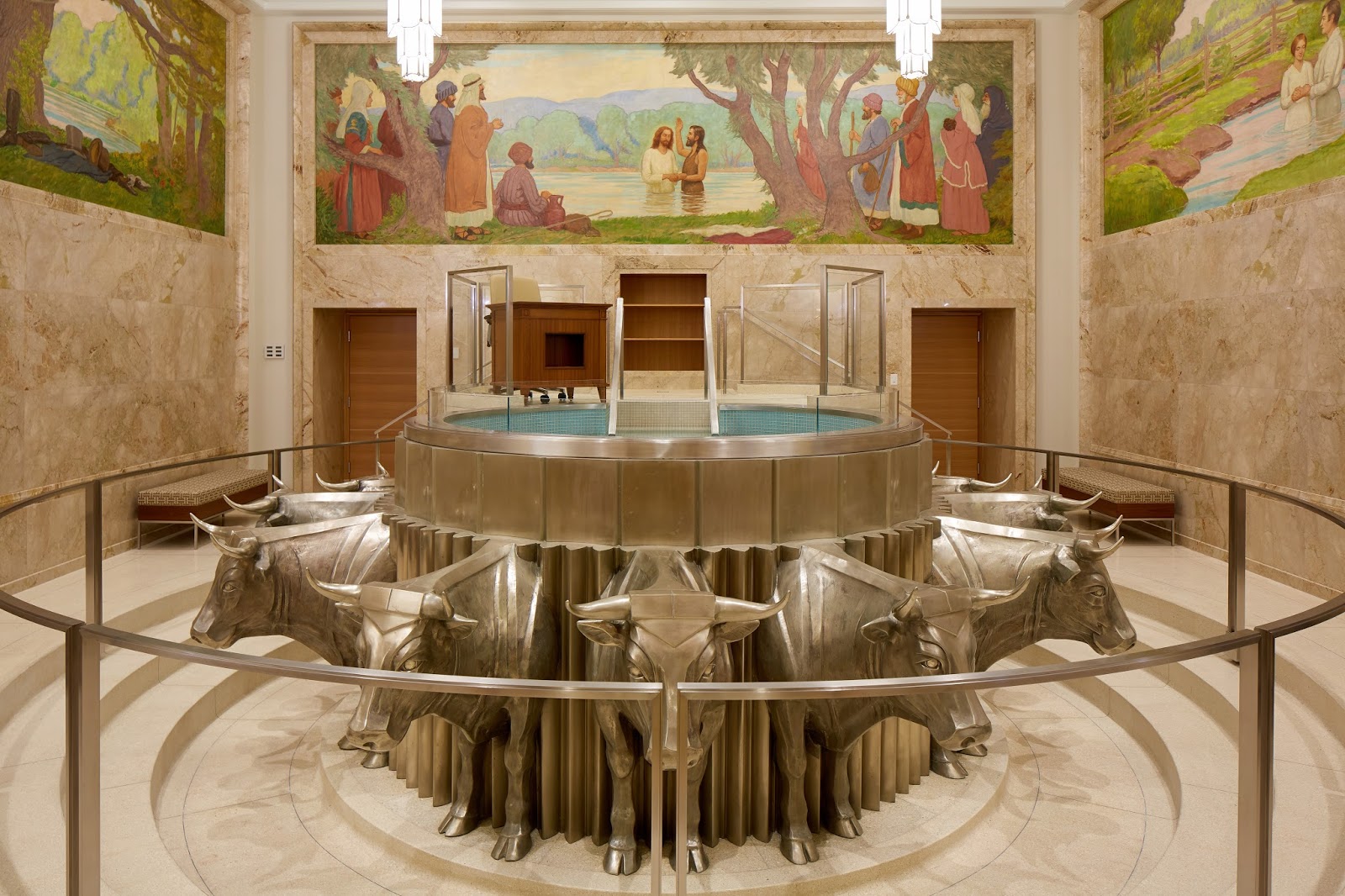 Historic LDS Architecture: Idaho Falls Temple: Interior