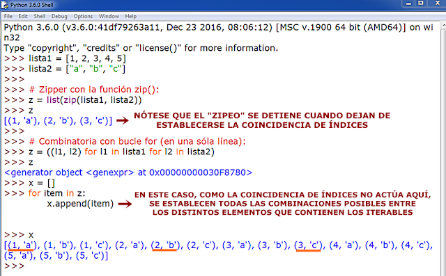 APRENDER A PROGRAMAR CON PYTHON: FUNCIONES exec(), hash() Y zip().