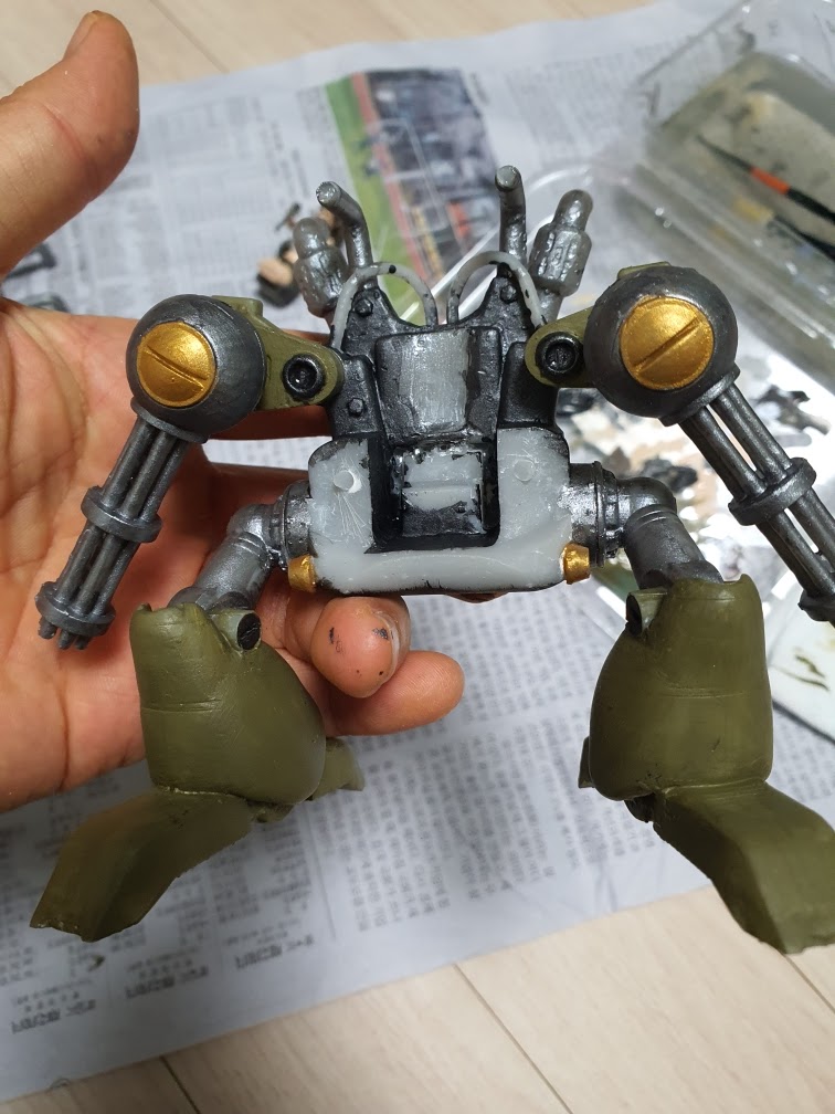 메탈슬러그 탈것 만들기 - 슬러그노이드 (SVX-15D SLUGNOID in Metalslug)