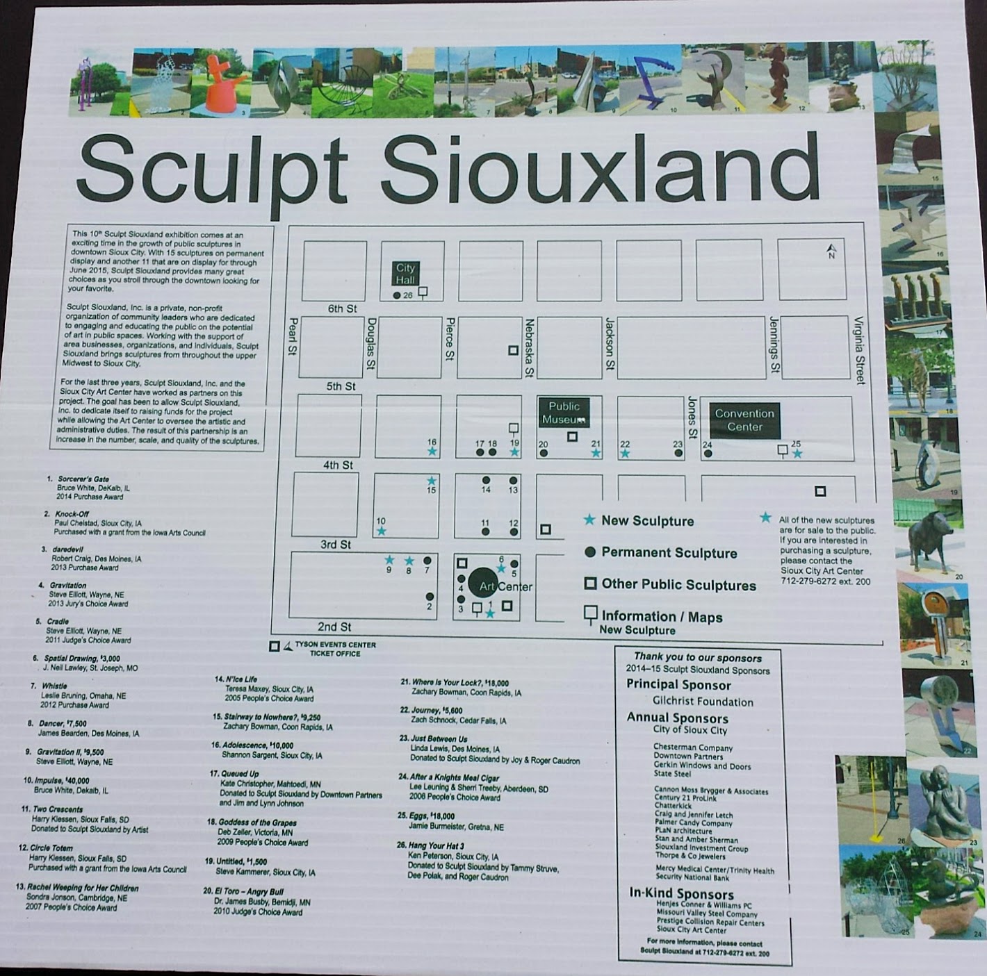 History and Culture by Bicycle: Sculpt Siouxland Exhibition 2014 - 2015 ...