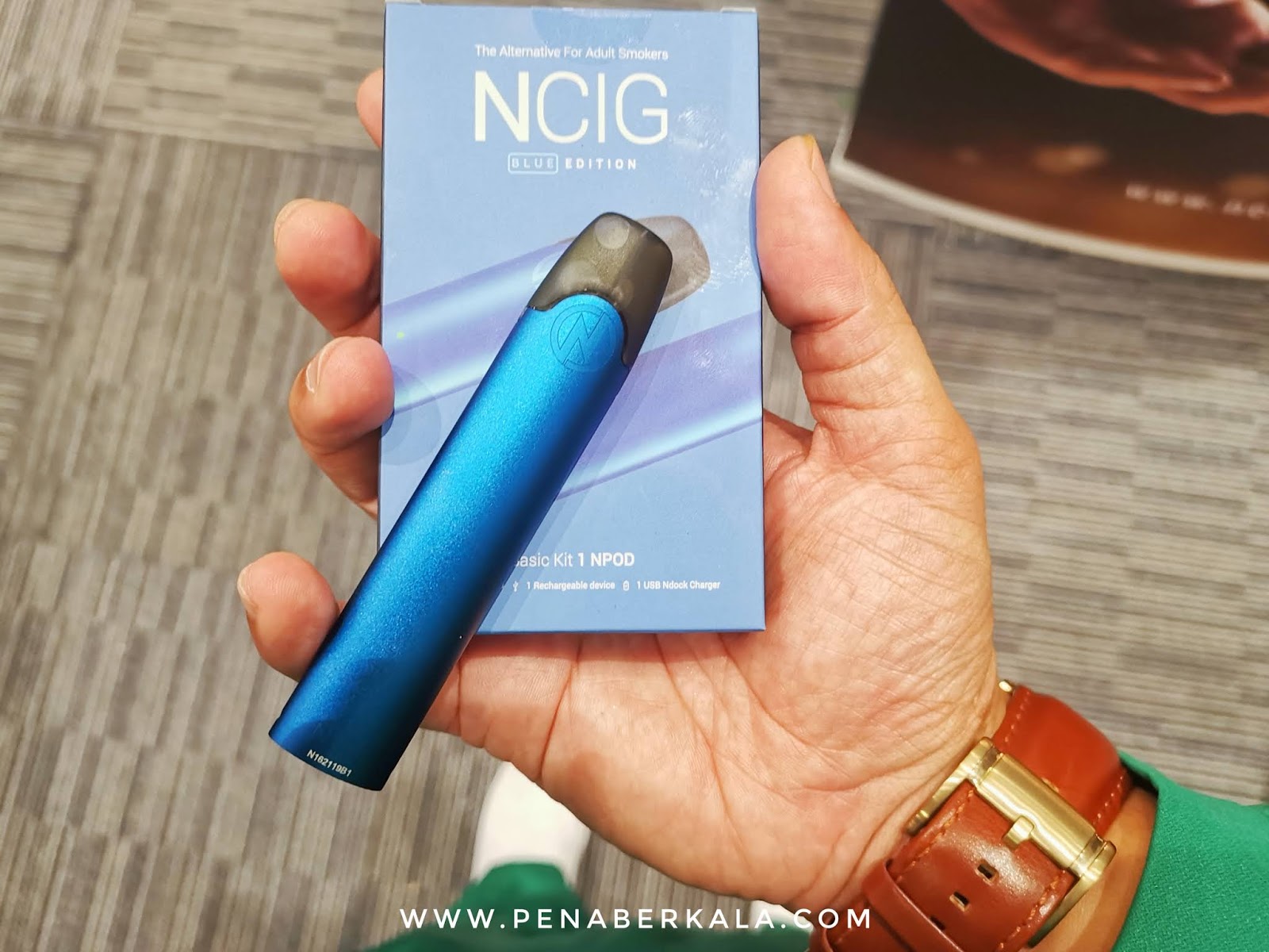 NCIG PERANTI ALTERNATIF UNTUK BERHENTI MEROKOK