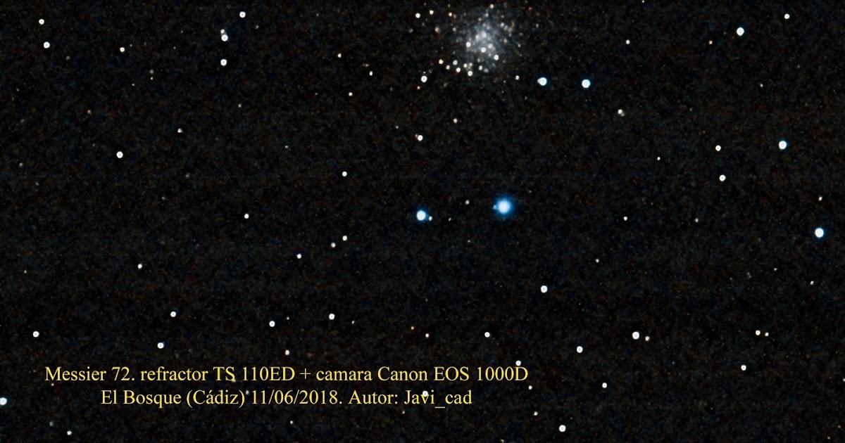 Observando el Universo: Cúmulo Globular Messier 72