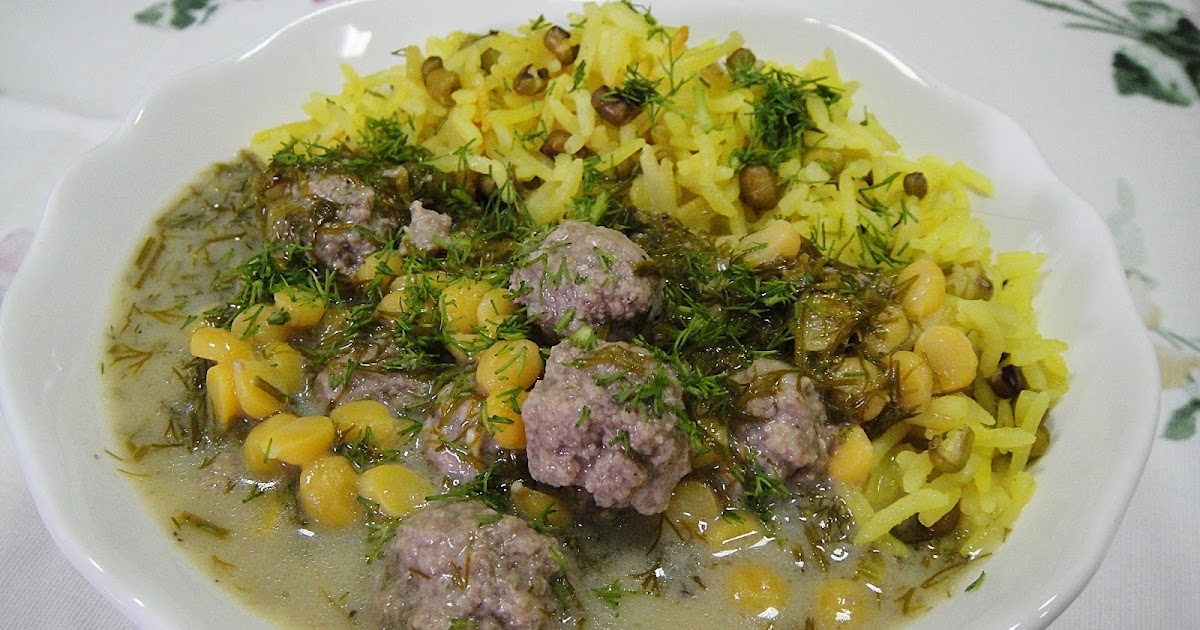 Maryam's Culinary Wonders: 936. Iraqi Meatball and Dill Stew