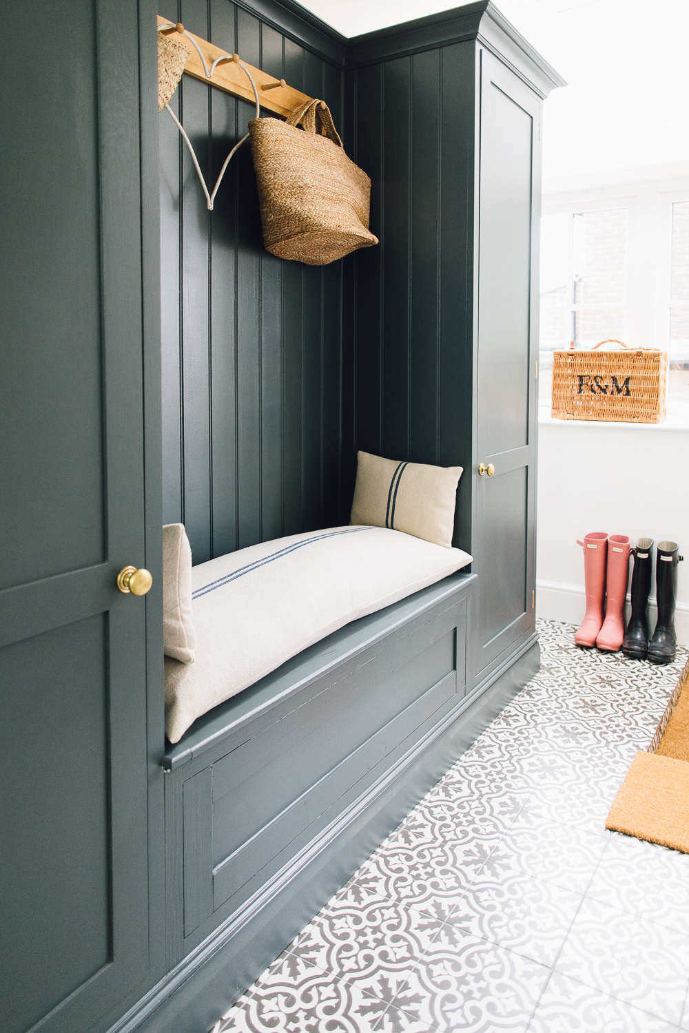 Interiors - Utility Boot Room - Roses and Rolltops