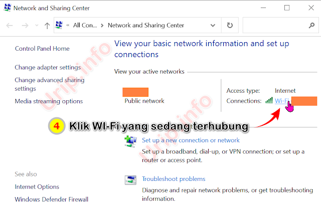 Cara Melihat Password WIFI yang Sedang Digunakan di Komputer - Urip dot ...