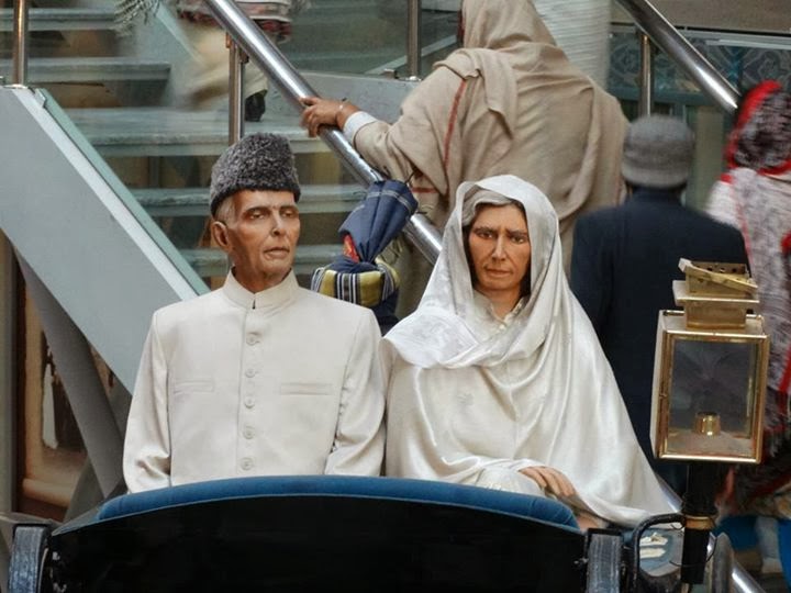 Wax Statue of Quaid e Azam & Fatima ALi jinnah at National Museum ...