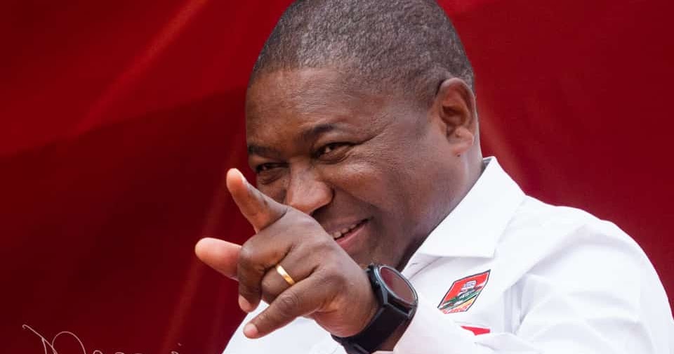 Filipe Jacinto Nyusi apresenta-se ao povo