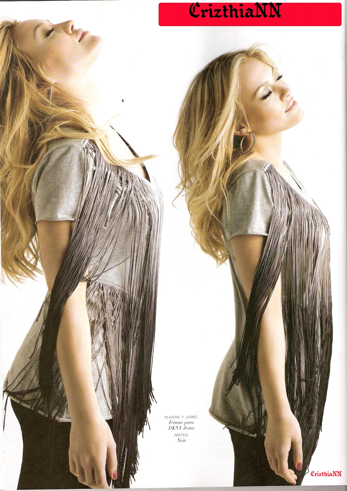 Celebrity Photoshoots Hilary Duff Glamour Mexico Magazine Scans