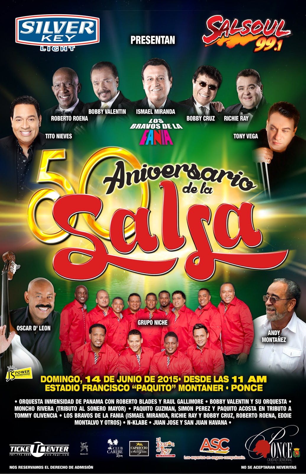 A celebrar "Los 50 años de la salsa" | Mundo Salsero ~ Si Querías Salsa ...