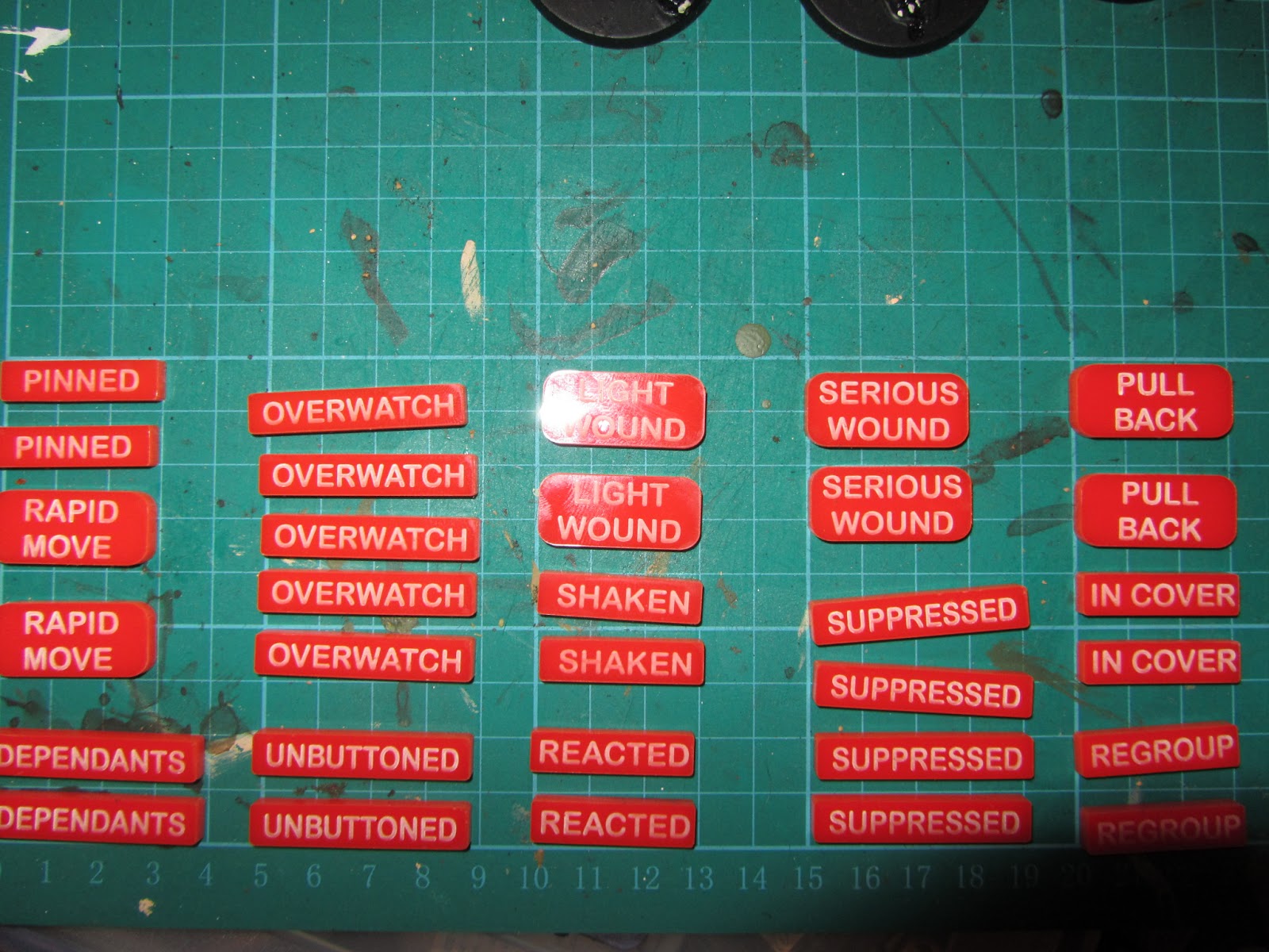 wargames and walking: Order Counters & Markers