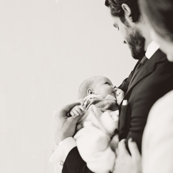 Baptism Program of Swedish Prince Gabriel, and a photo