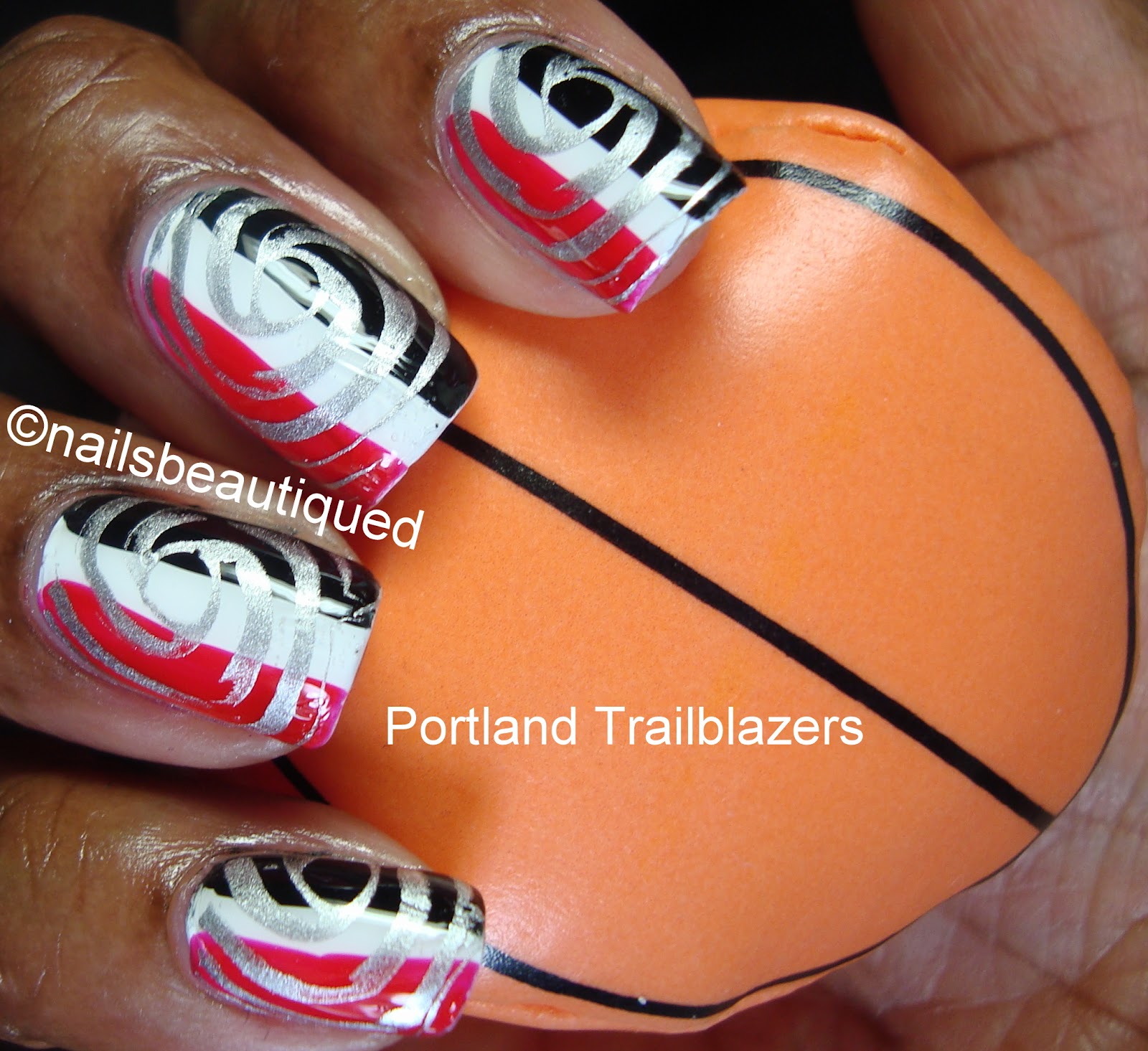 unbitten polish: Basketball and Nail Polish: 30 Day NBA Challenge Day 8 ...