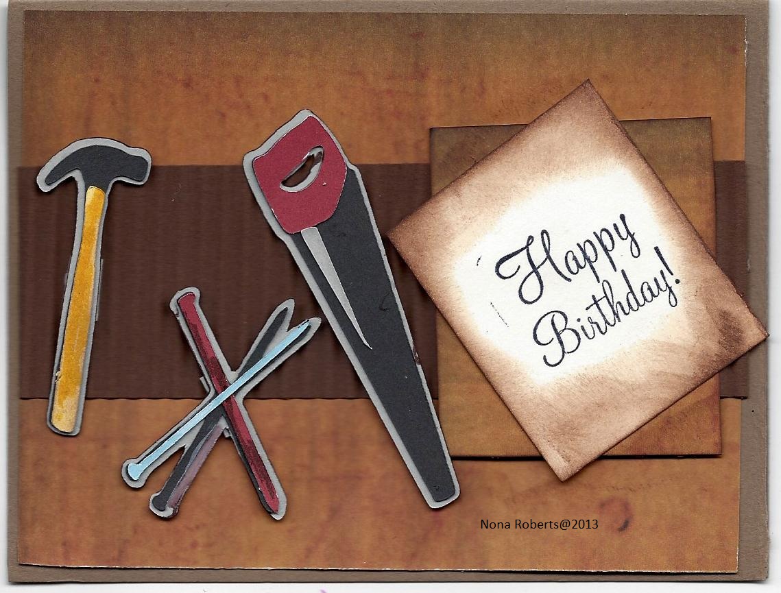 Handmade Fun: Handy Man Birthday Card