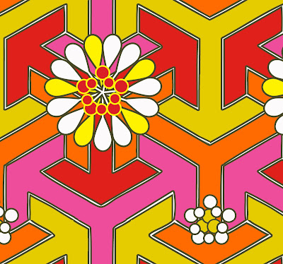 Ann Tuck's Super Mish Mash: Groovy Arrow Flowers