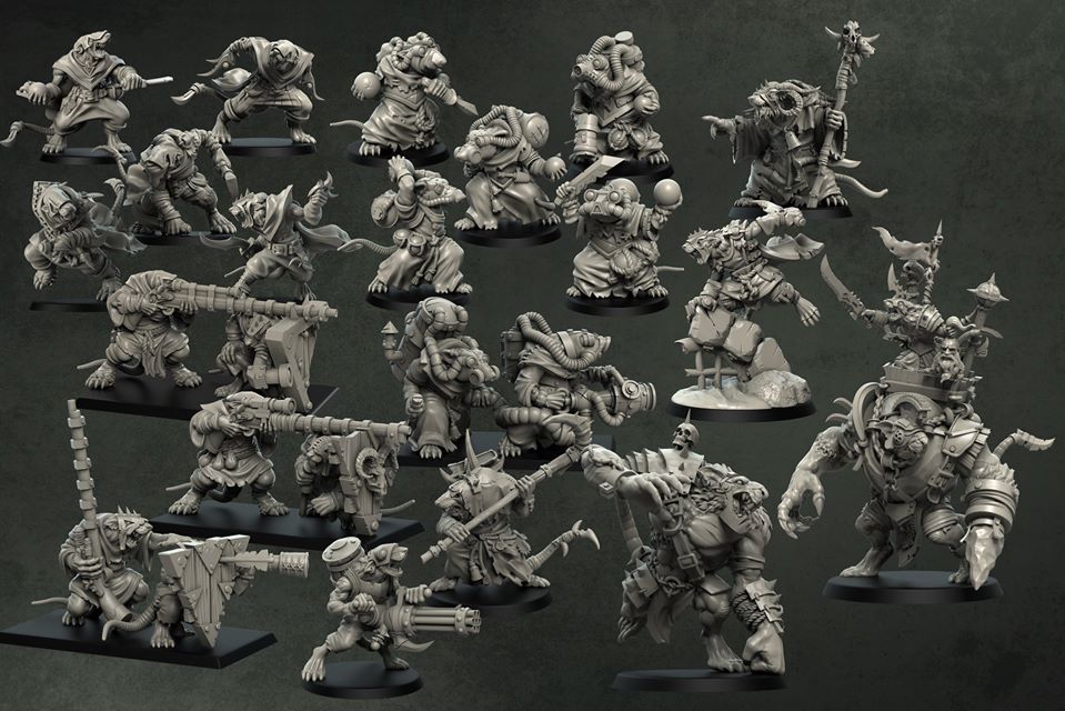 Tabletop Fix: Punga Miniature - Ratman Warriors Release