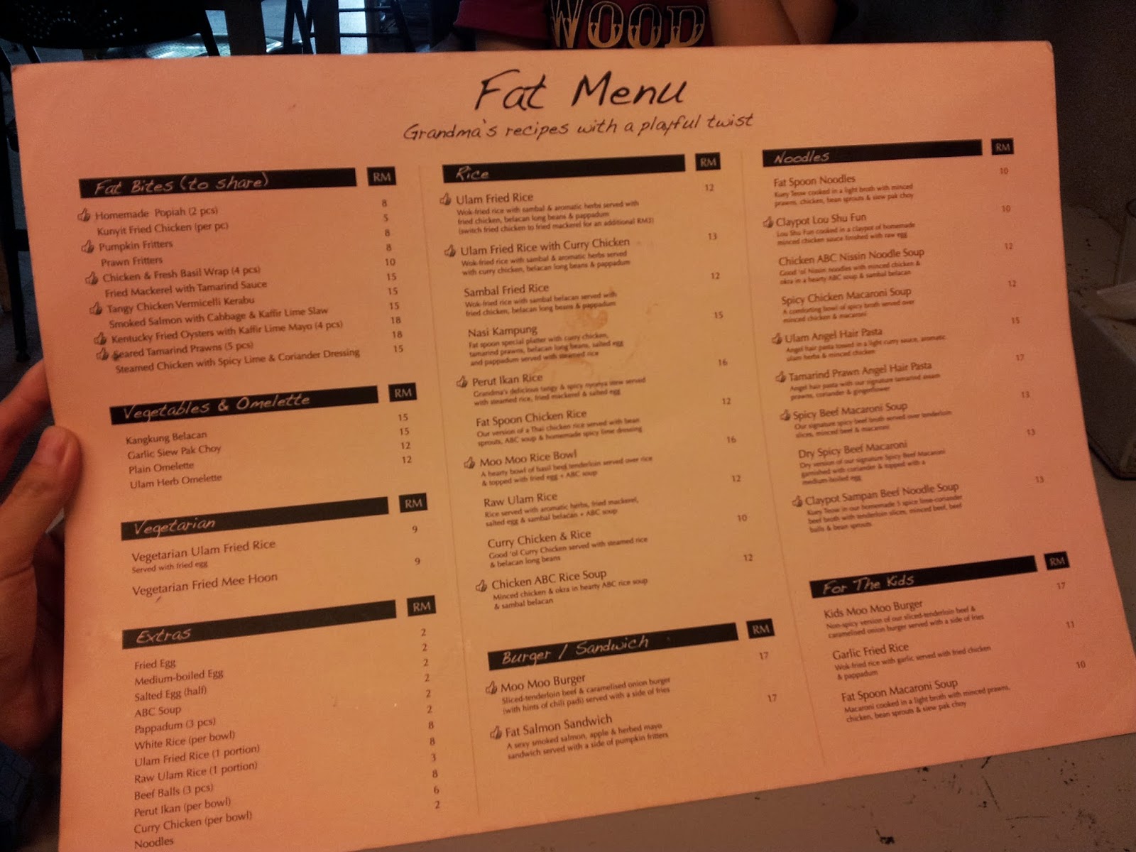 Michelle Noms: Fat Spoon, Uptown Damansara