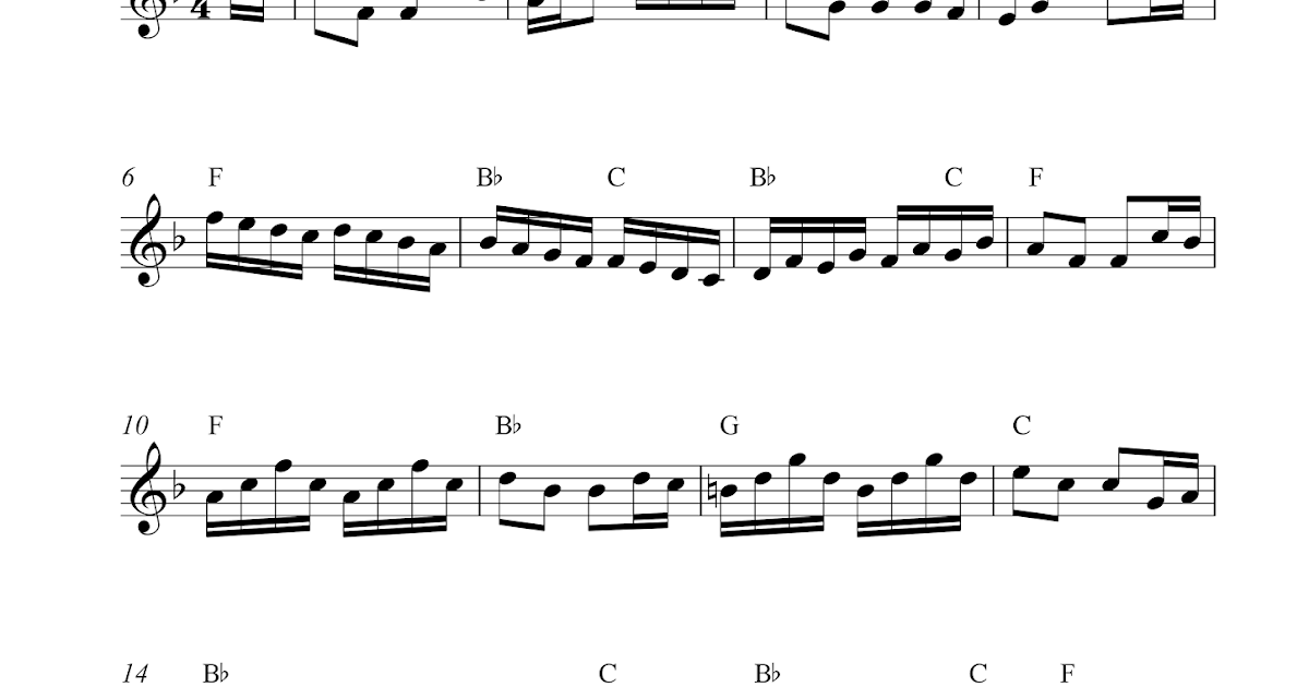 Easy Sheet Music For Beginners: Free soprano recorder sheet music | The ...