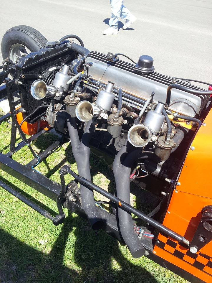 Eastern Creek, Sunday Aug 28th Grey motor drag car ~ Holden Grey Motor