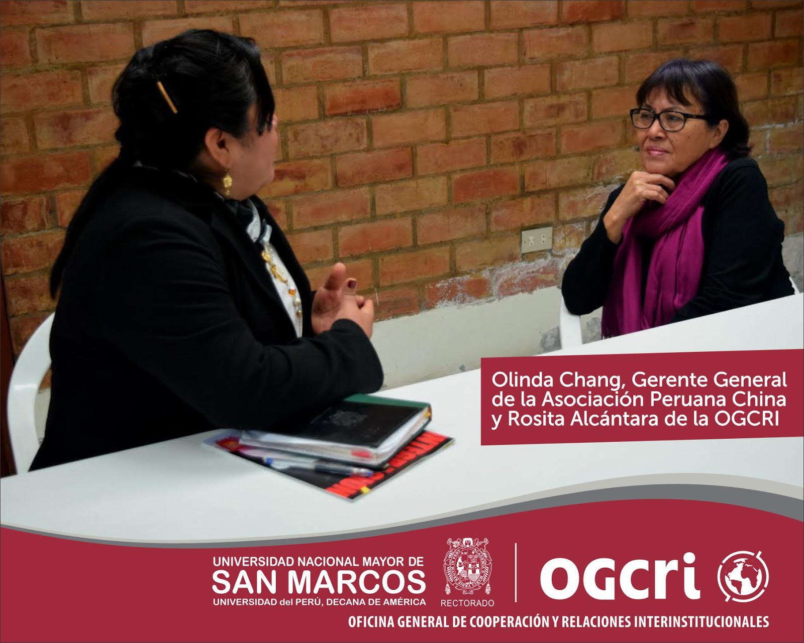 OGCRI - UNMSM: OGCRI visita la asociación Peruano China ( APCH )