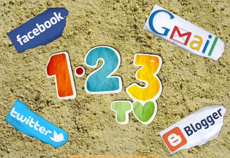 123 TV Canal Infantil: 1.2.3TV A TRAVÉS DE LAS REDES SOCIALES