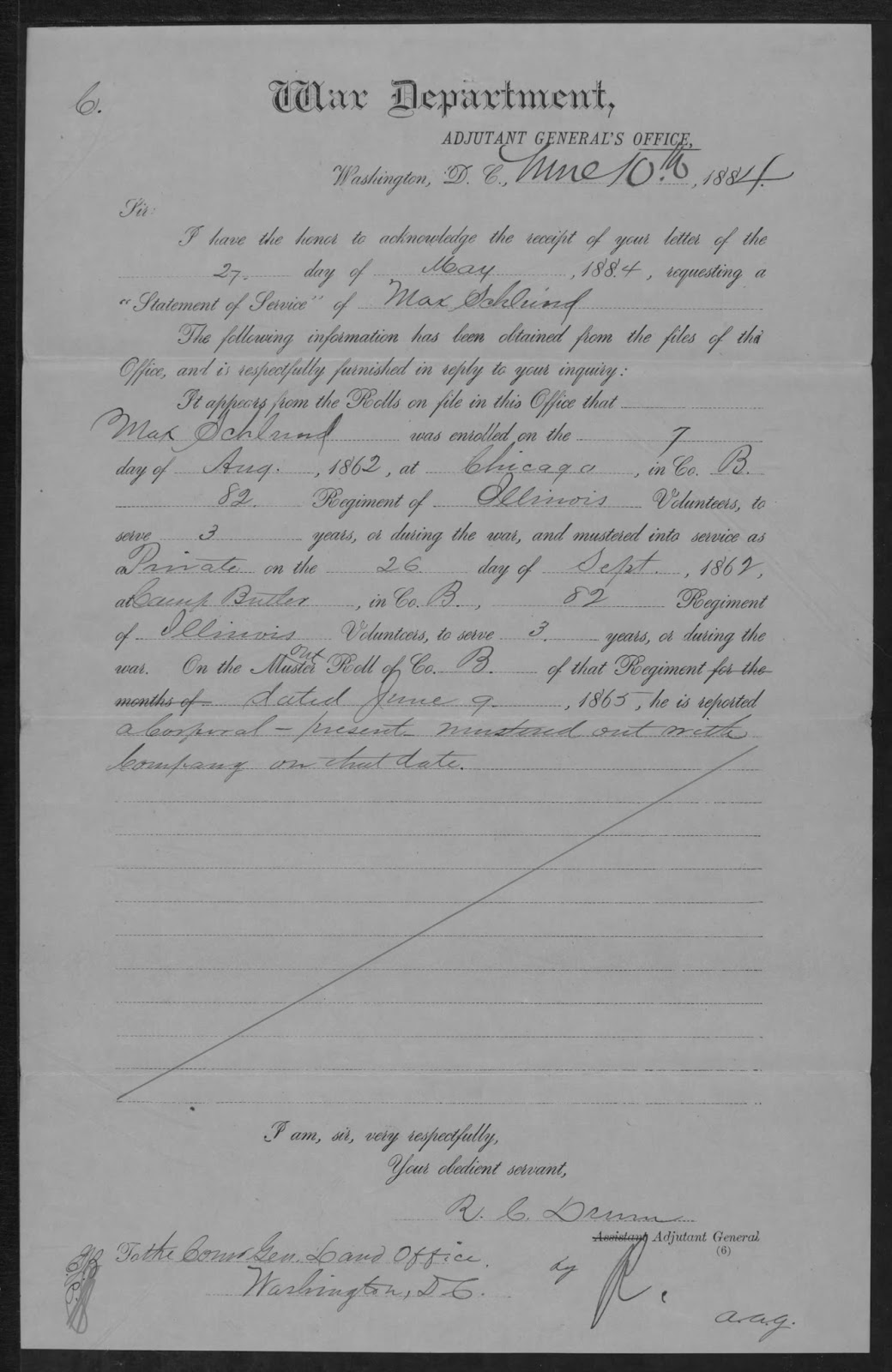 German Roots in America: Descendants of Fidel Schlund: Max Schlund's ...