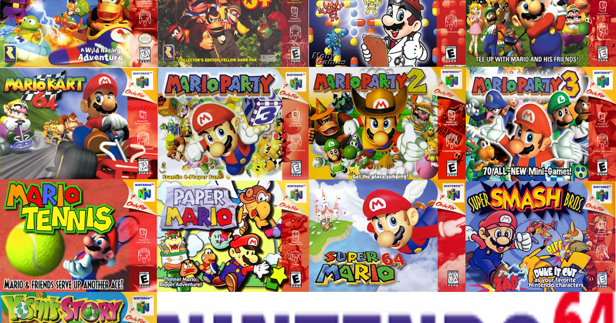 Nineteen88Entertainment & RetroChronicles: Project 64 Emulator & 72 N64 ...