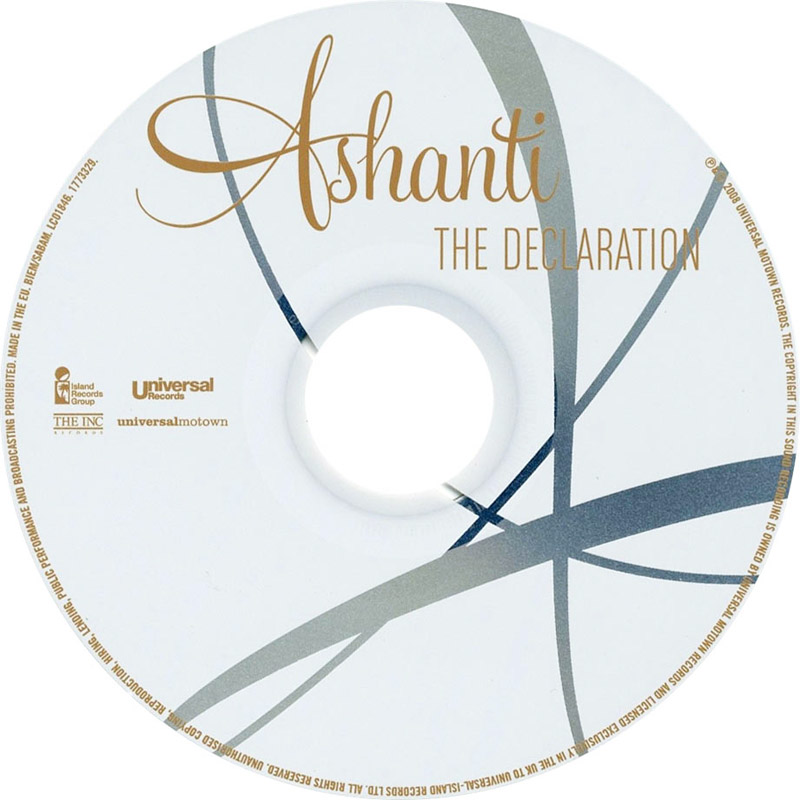 Encarte: Ashanti - The Declaration - Encartes Pop