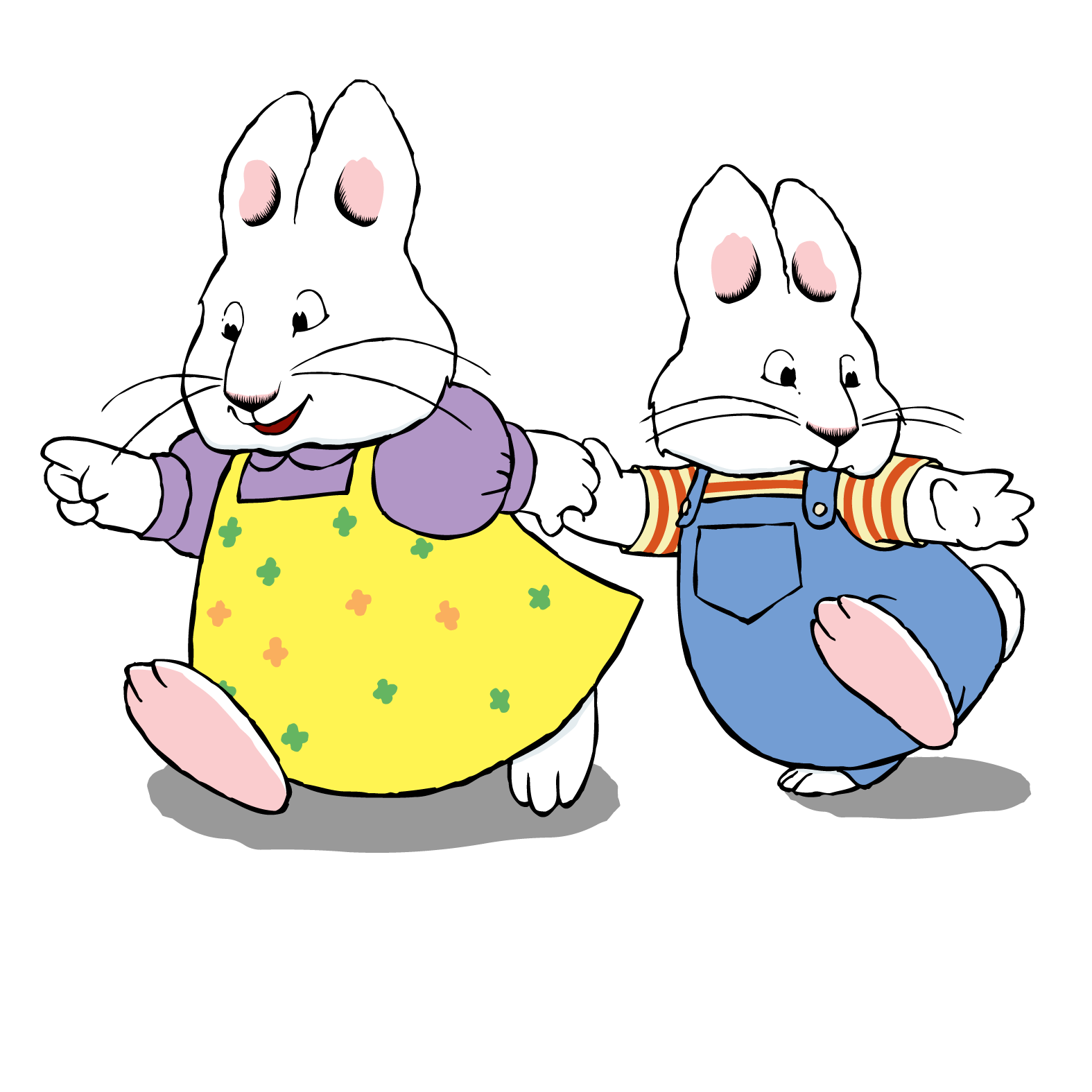 Cartoon Characters: Max & Ruby PNG
