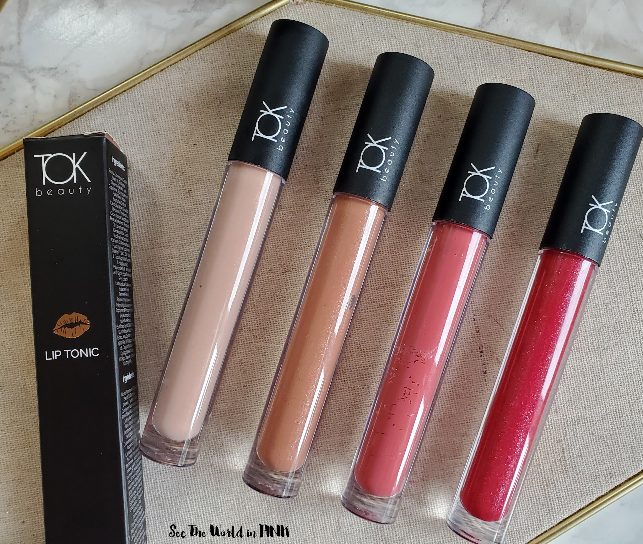 Tok Beauty - Eyes That Tok Mascara and Lip Tonic Swatches and Thoughts ...